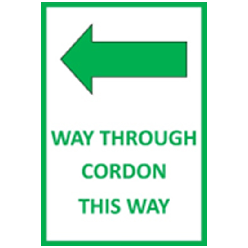 Cordoned-off Areas - Destination Landguard Suffolk